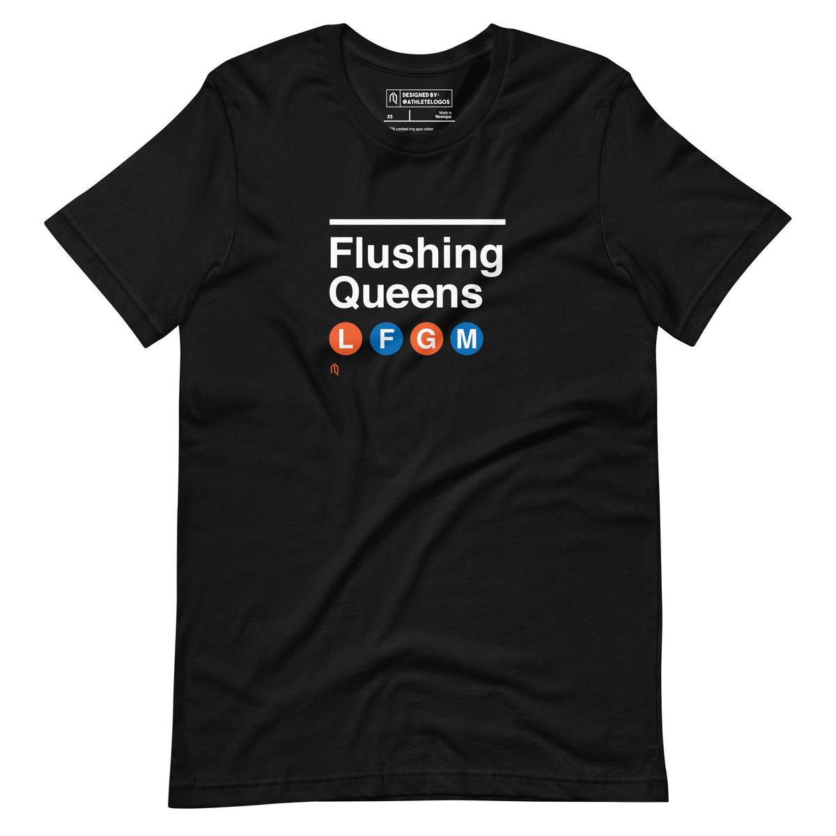 LFGM Flushing Queens T-Shirt | Athlete Logos