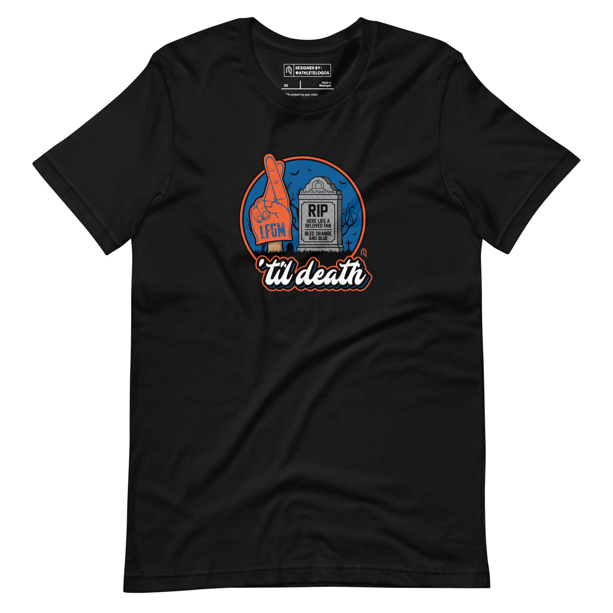 'til Death T-Shirt | Athlete Logos