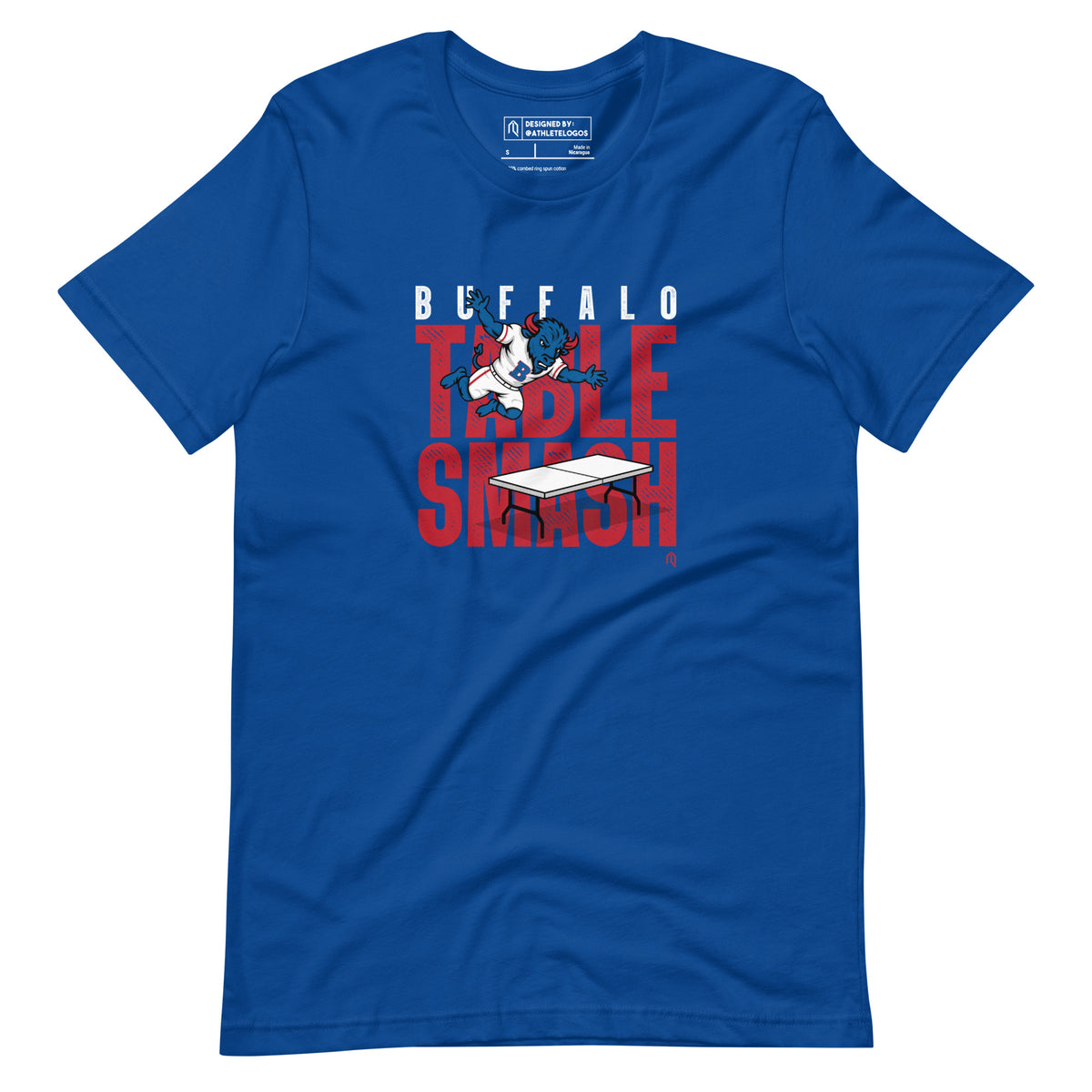 Buffalo Table Smash T-Shirt | Athlete Logos